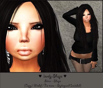 Second Life Marketplace - [LOVELY SHAPE] Elena